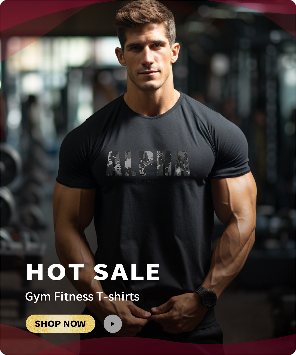 Graphic Gym T-Shirts Fitness Apparel Workout Tees For Men | TACDAY
