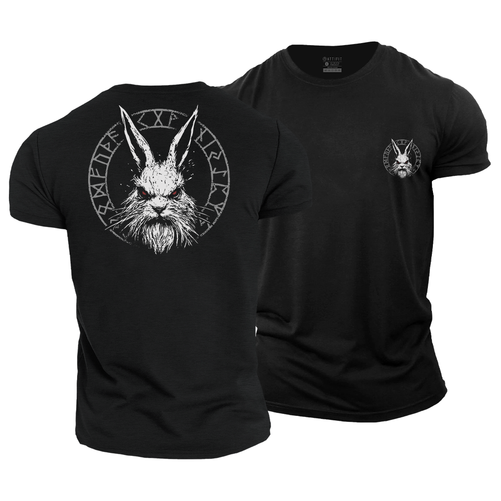 Viking Rabbit Cotton T-Shirt
