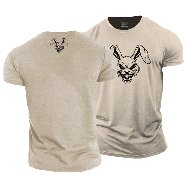 Fierce Rabbit Cotton T-Shirt