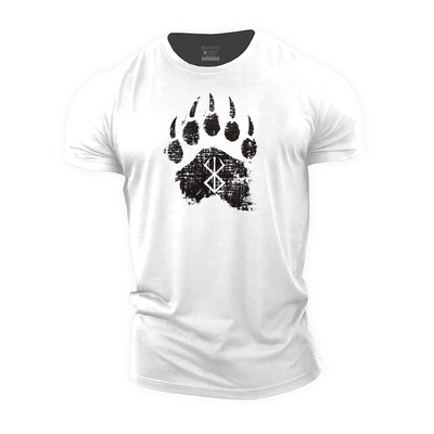 Bears Paw Rune Cotton T-Shirt